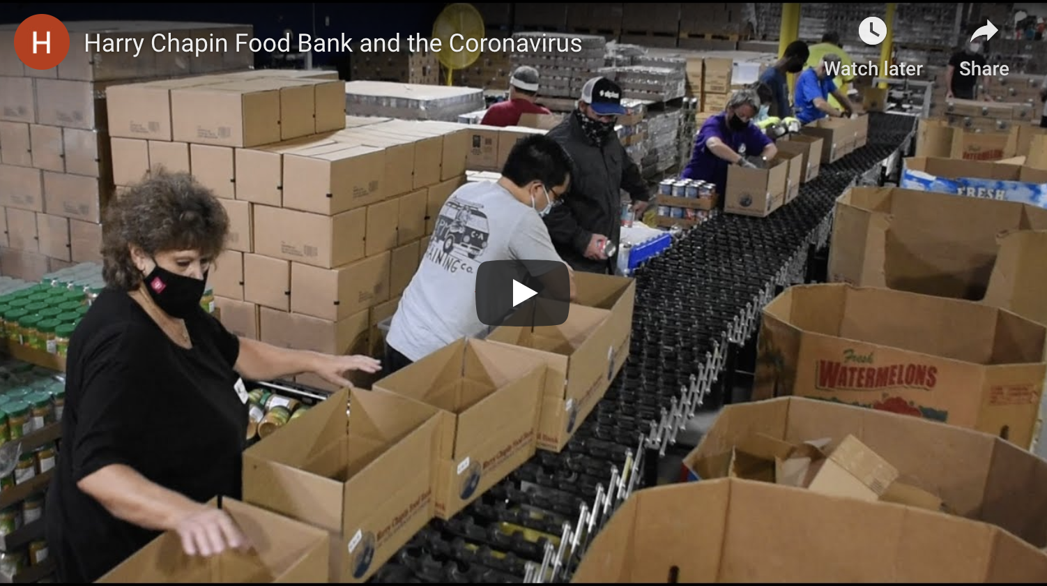 Harry Chapin Food Bank and the Coronavirus - Harry Chapin Food Bank